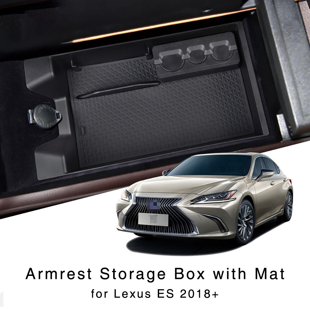 For Lexus ES ES200 ES260 ES300h 2018 2019 2020 2021 2022 Armrest ...