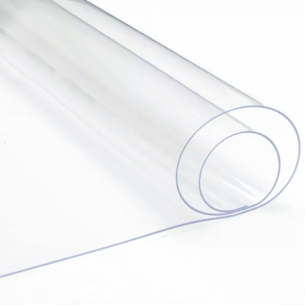 Clear Ultra-Transparent PVC Fabric Soft Glass Cloth Waterproof Crystal ...