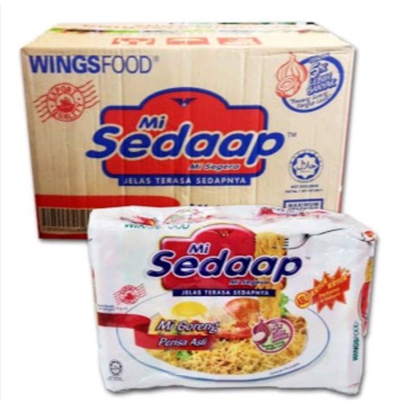 Mi sedaap Box 8packs of 5pieces) | Shopee Singapore