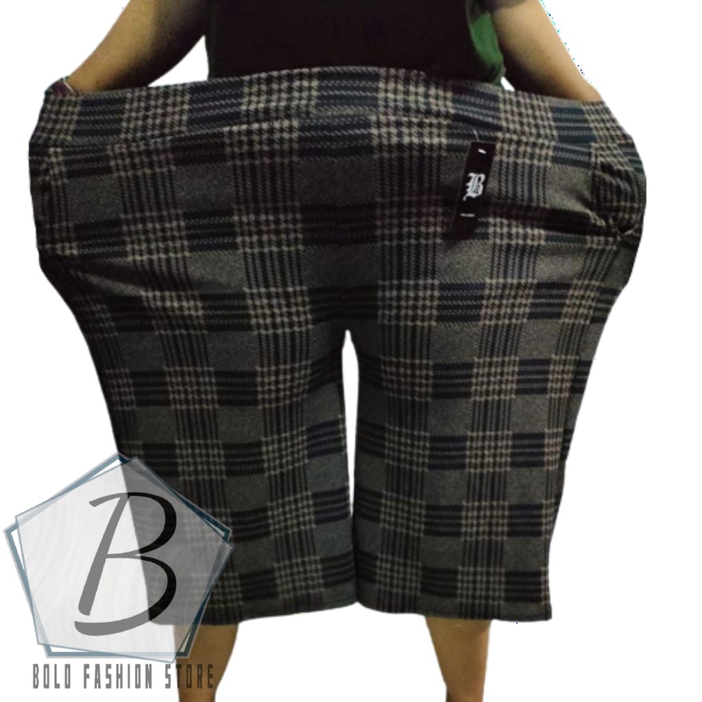 XXXL XXXL | Super Jumbo Short Culottes with Zahra Box Motif, Fits 100kg ...