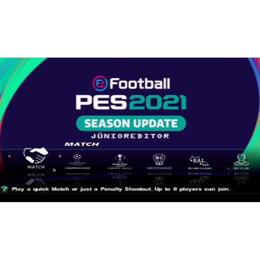 PES 2021 Patch Junior Editor English Version | Shopee Singapore