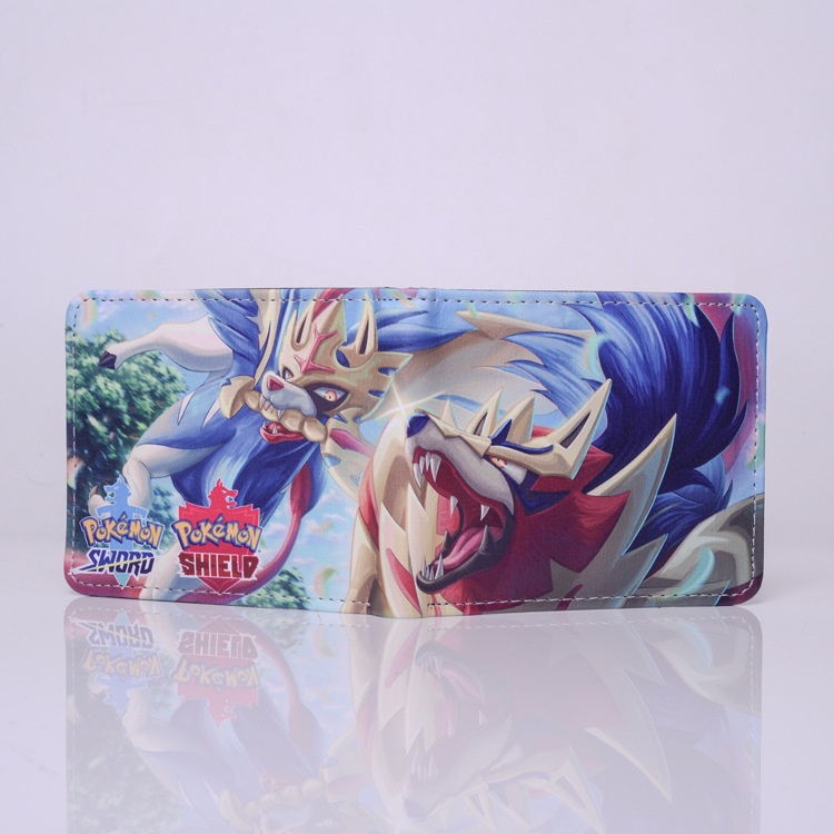 Pokemon Cartoon Student Short Casual Card Wallet Boy and Girl Casual ...