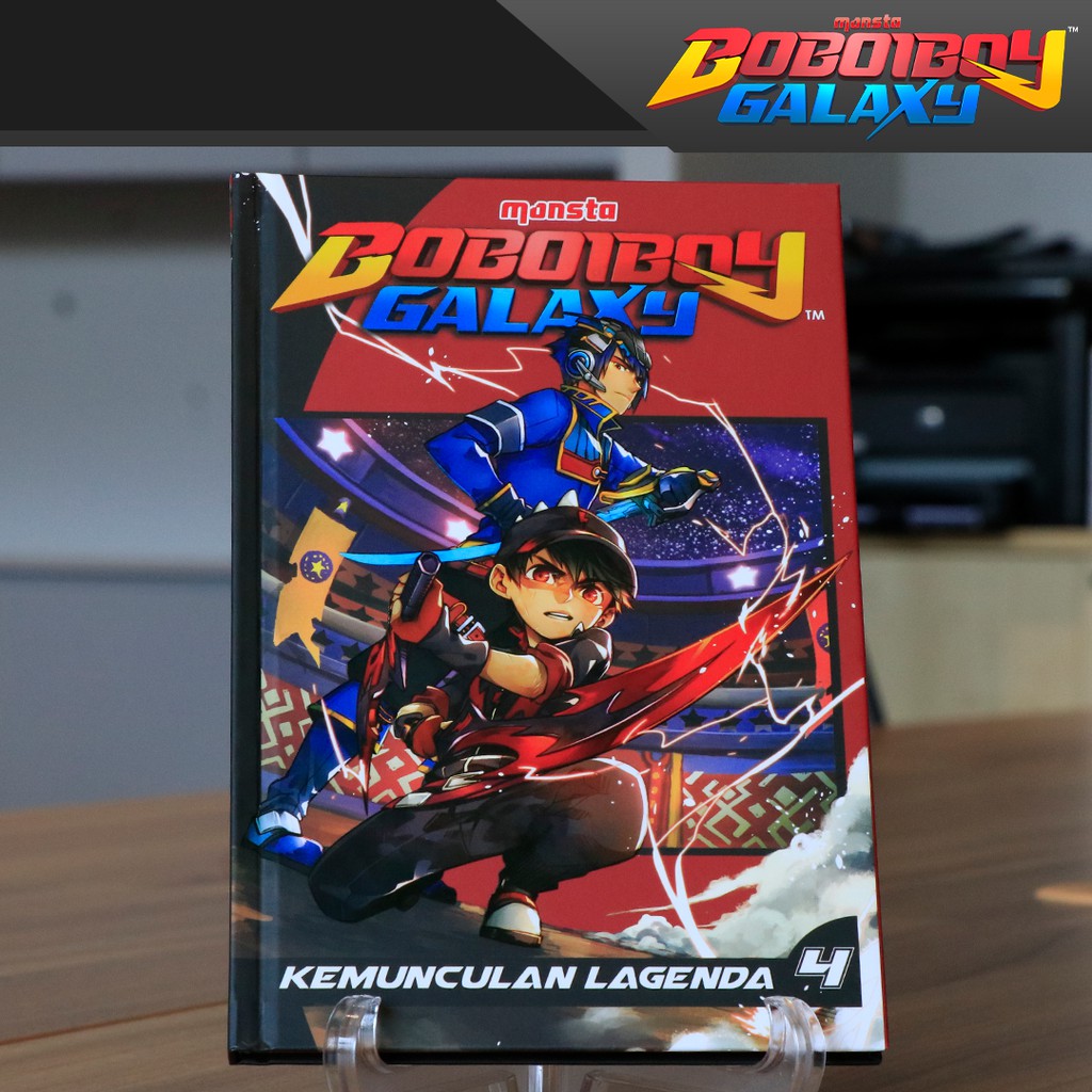 ANIMONSTA STUDIOS: Komik BoBoiBoy Galaxy Vol. 4: Kemunculan Lagenda ...
