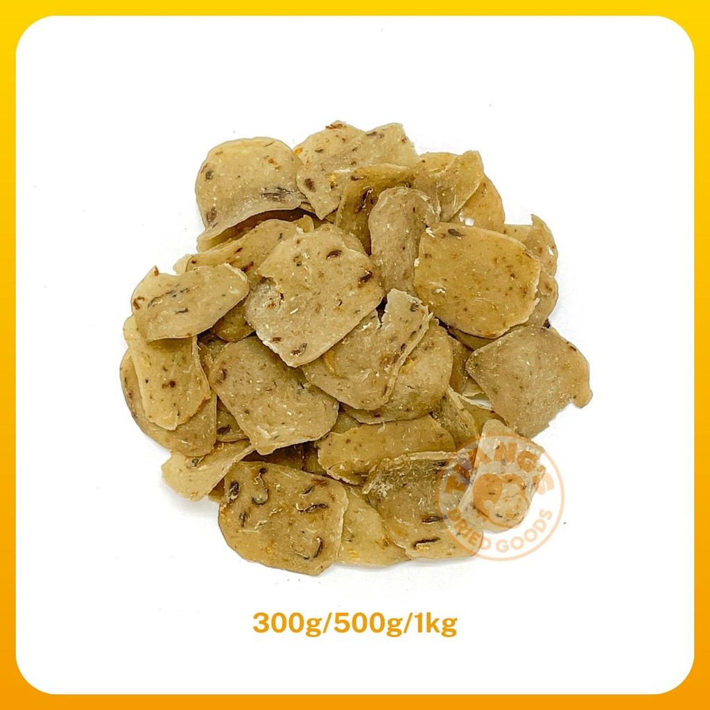 [Raw] Gold Quality Fish Cracker/Keropok Ikan (Tamban MAS) 300g/500g/1kg ...