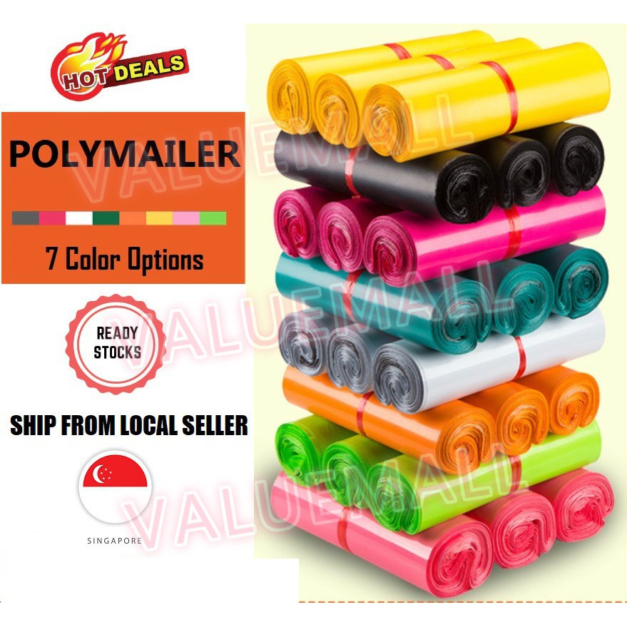 【READY STOCK】💯Poly Mailer/Plastic Bag/Polymailer/Gift Packaging/Courier ...