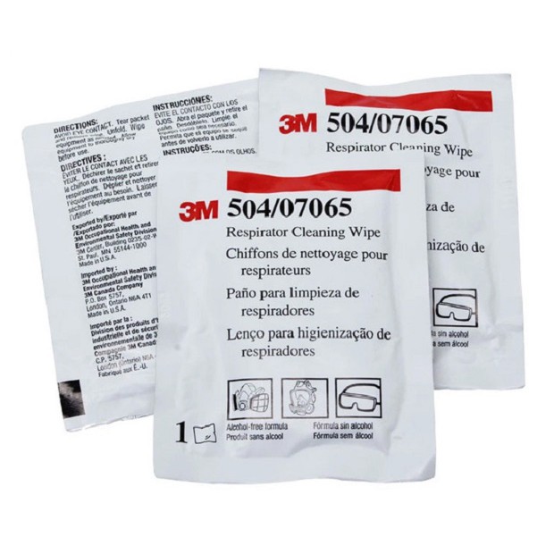 3M Respirator Cleaning Wipe 504 (100pcs/box) | Shopee Singapore