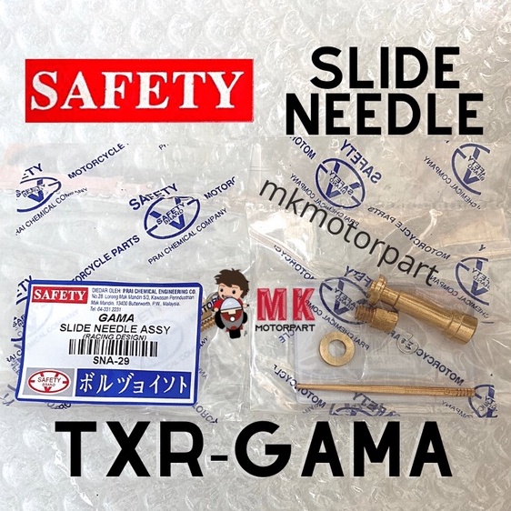 ( SAFETY ) SLIDE NEEDLE Suzuki TXR GAMA Jarum Slide Carburetor TXR150 ...