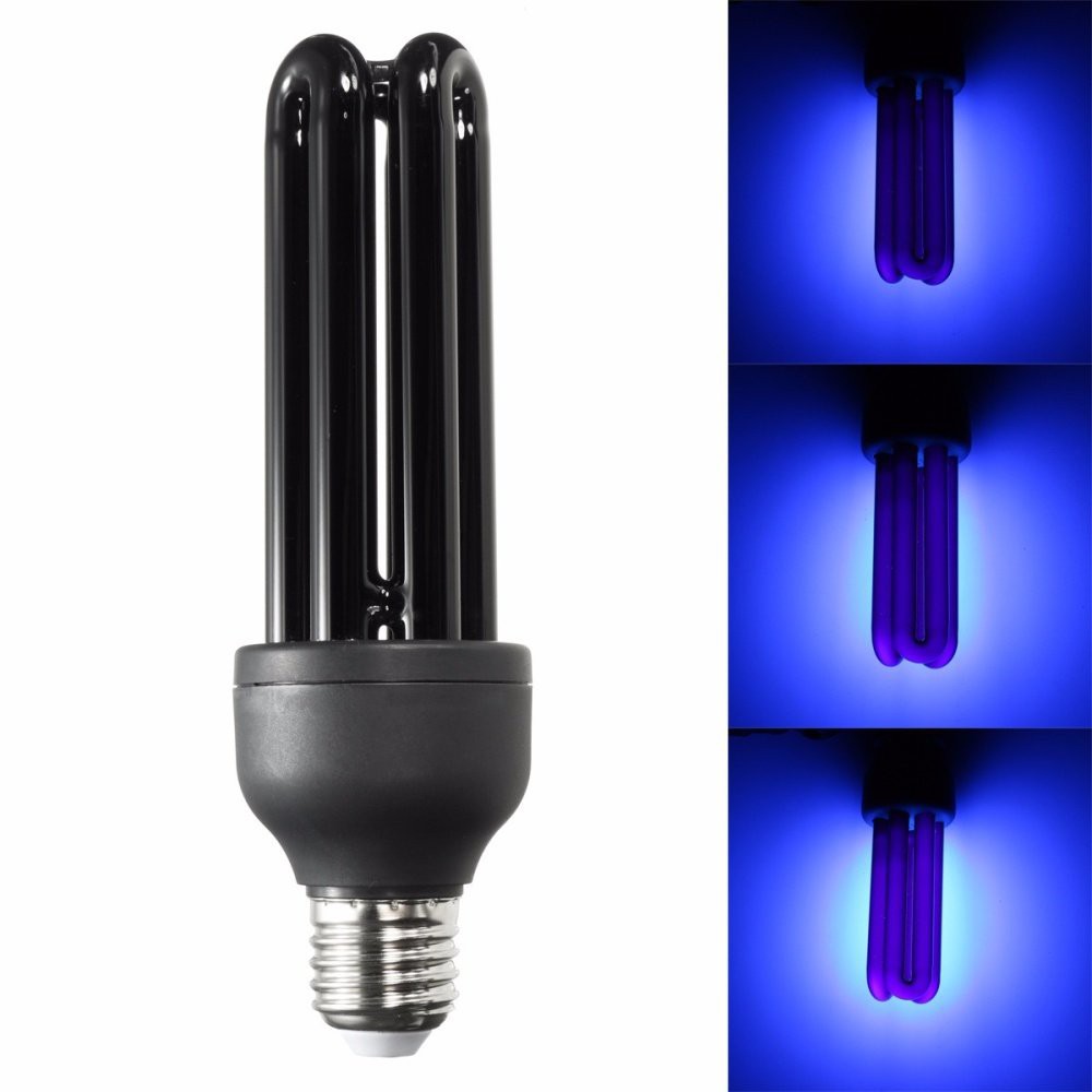 E27 UV 40W 220V Blacklight Low Energy Light Bulb Screw Germicidal Lamp ...