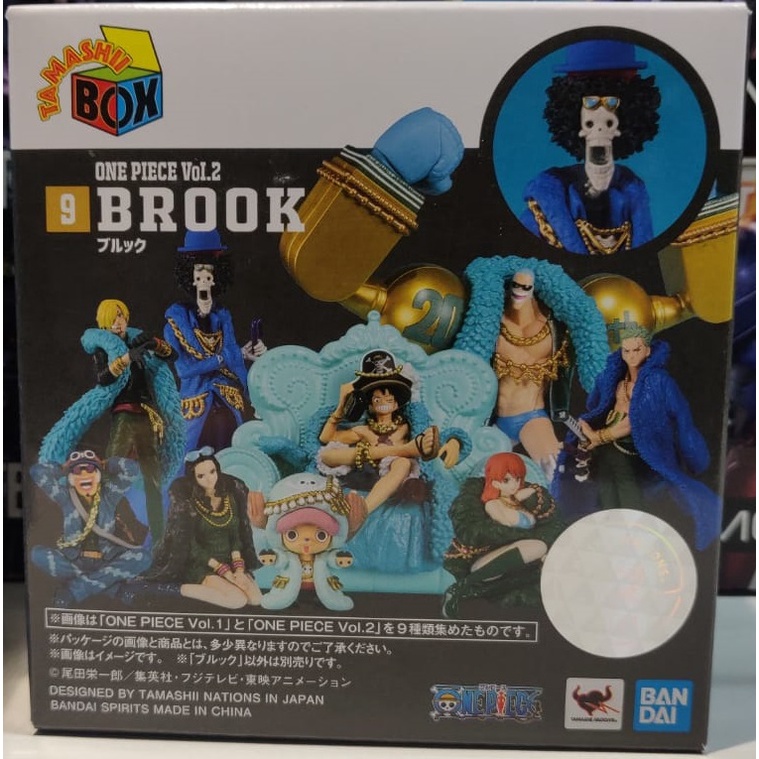 Brook One Piece Tamashii Box Vol 2 [9] Bandai Action Figure | Shopee ...