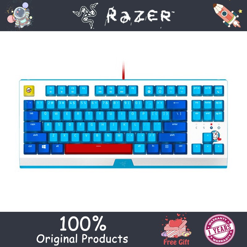 Razer Doraemon 50th anniversary limited mechanical keyboard, backlit ...