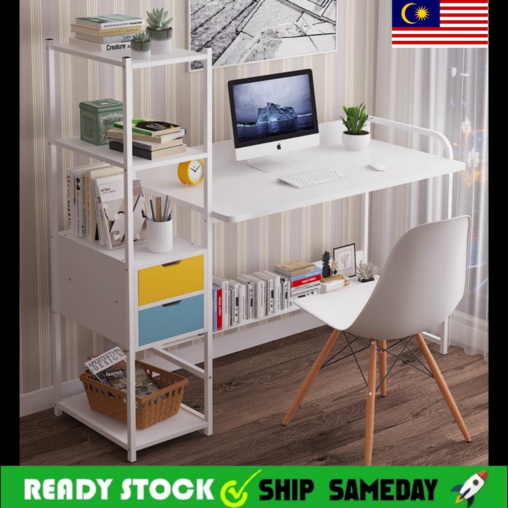 IKEA STYLE Computer Table Computer Desk Study Table Study Desk Meja ...