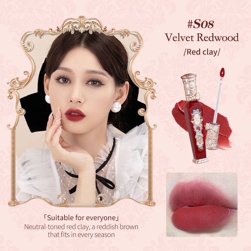 Flower Knows Strawberry Rococo Series Cloud Lip Cream Lipsticks 3.5ml ...