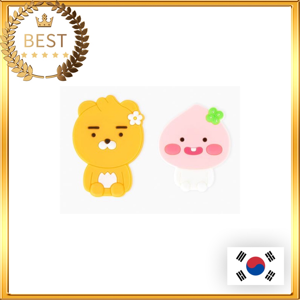 [KAKAO FRIENDS] Magnet 2pcs Set (RYAN & APEACH)│Refrigerator Magnetic ...