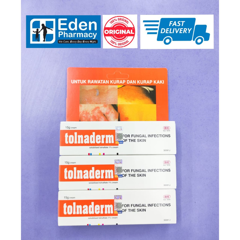 Hoe Tolnaderm For Fungal Infection 1% cream | Shopee Singapore