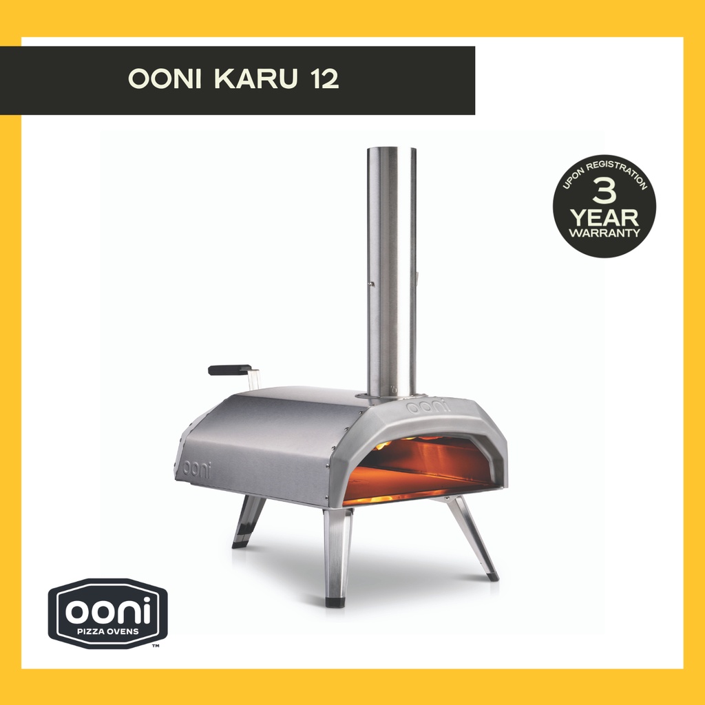Ooni Karu 12 Portable Pizza Oven | Shopee Singapore