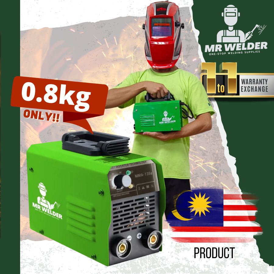 *MERDEKA MR WELDER ARC 160i IGBT Mini Inverter Welding Machine (120AMP ...