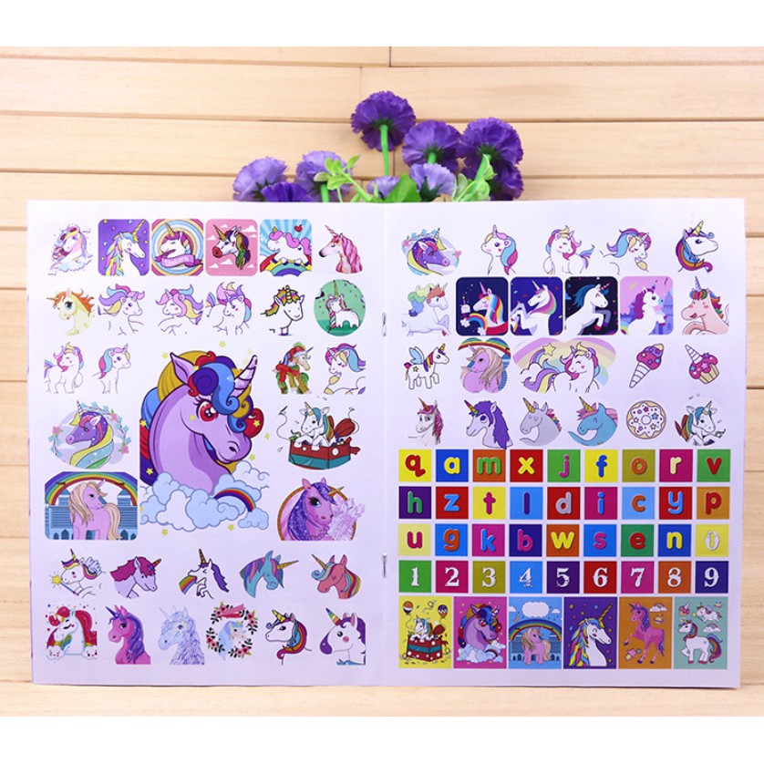 Children activity sticker coloring book game book activity book ABC fun ...