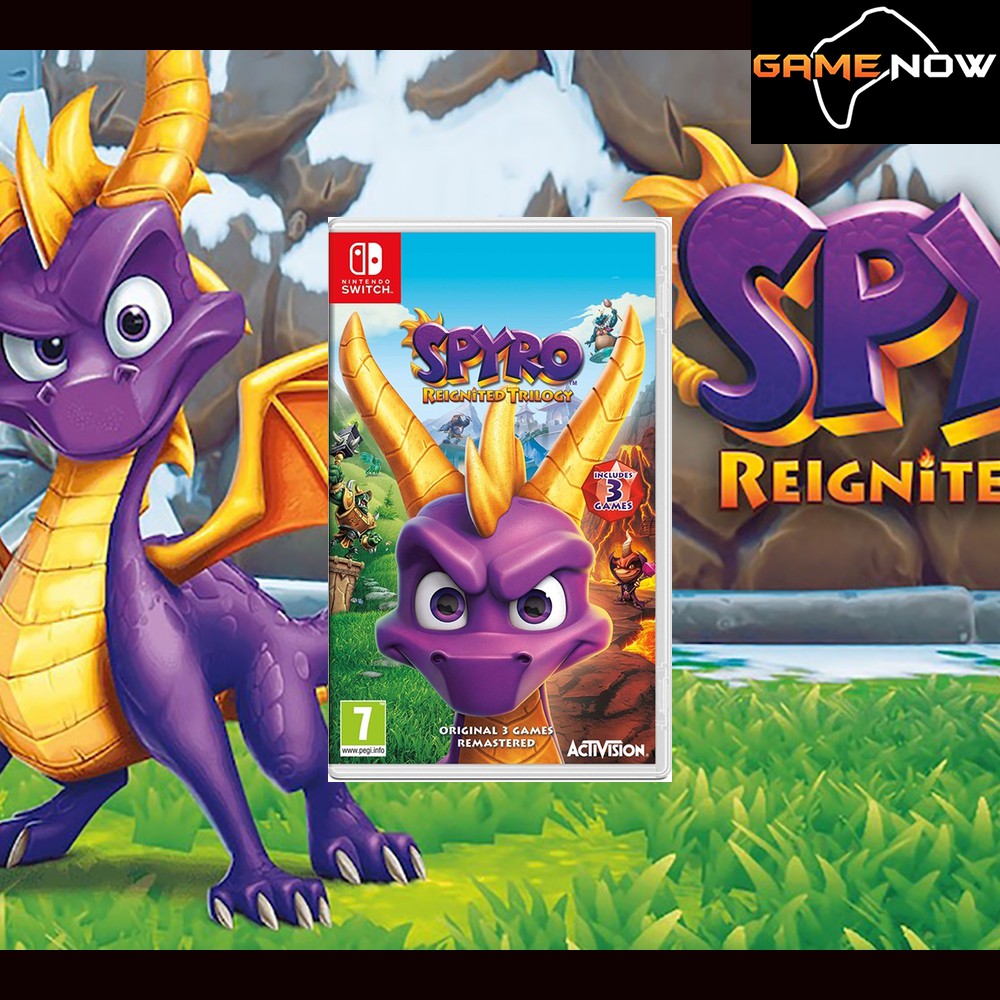 Spyro Reignited Trilogy (Switch) | Shopee Singapore