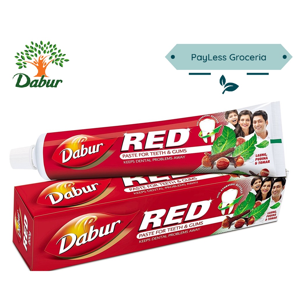 Dabur Ayurvedic Red Toothpaste 100g / 200g | Shopee Singapore