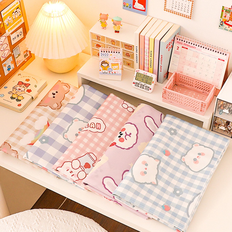 Table Cloth Cartoon Tablecloth for Study Kain Meja Belajar Table Cover ...
