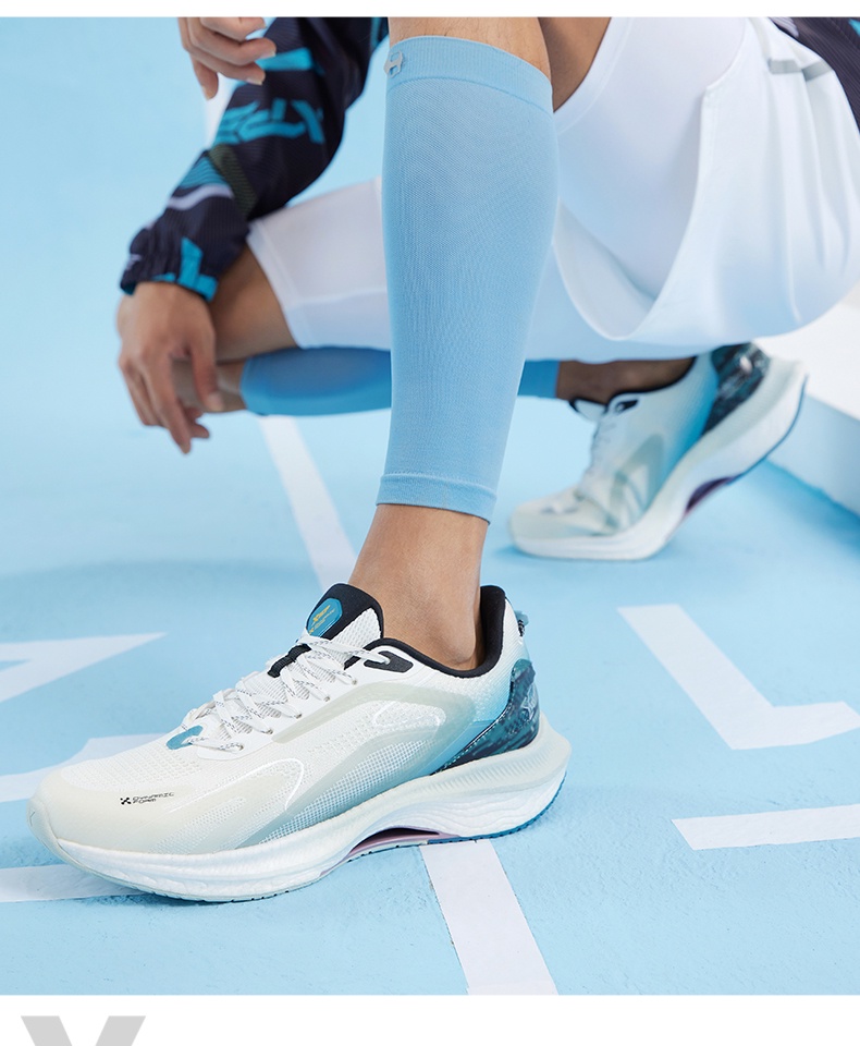 XTEP Dynamic Foam Men Running Shoes Breathable Shock Absorption Rebound ...