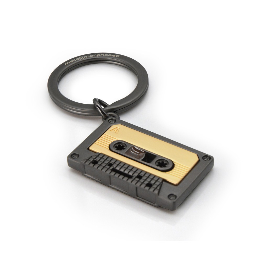 METALMORPHOSE Keychain - Retro Cassette Tape Design | Shopee Singapore