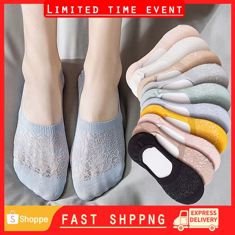 Socks High Quality Women's Invisible Breathable Ankle Socks Cute Cotton ...