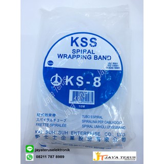 Kss Spiral Cable KS 8 White / Spiral Cable / Spiral wrapping band / KSS ...