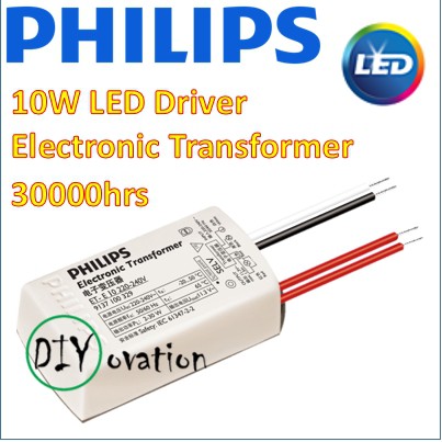 PHILIPS 10W LED Driver ET-E 10 220-240V/ Electronic Transformer/12V ...