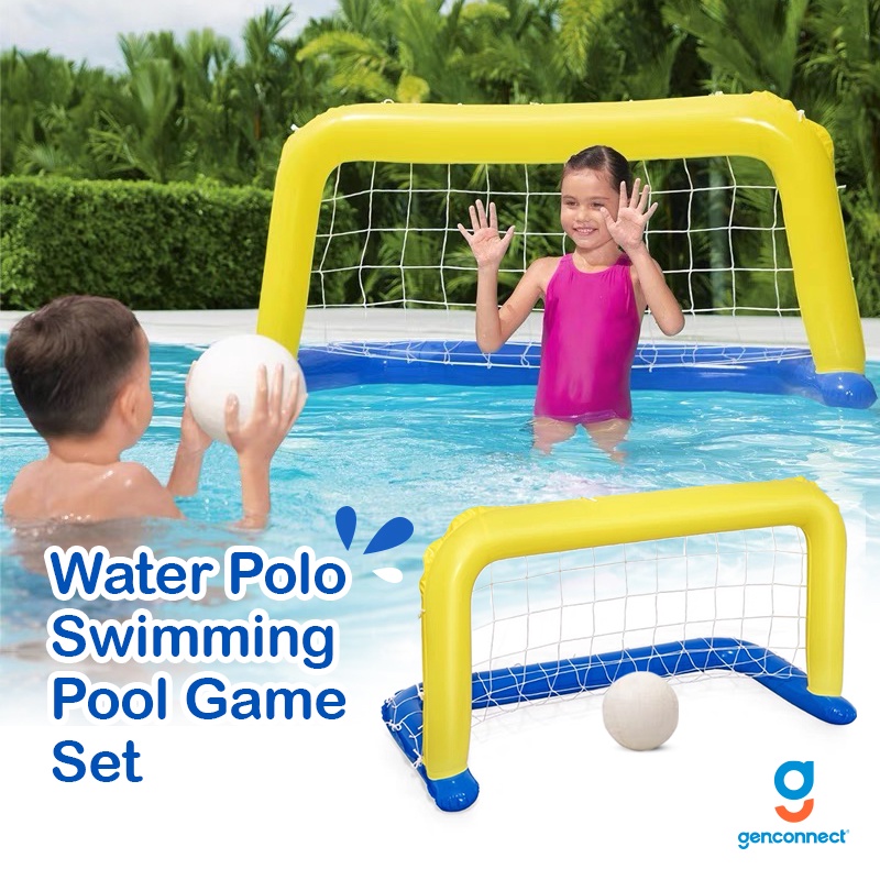 Water polo swimming pool games set pool float inflatable float goal ...