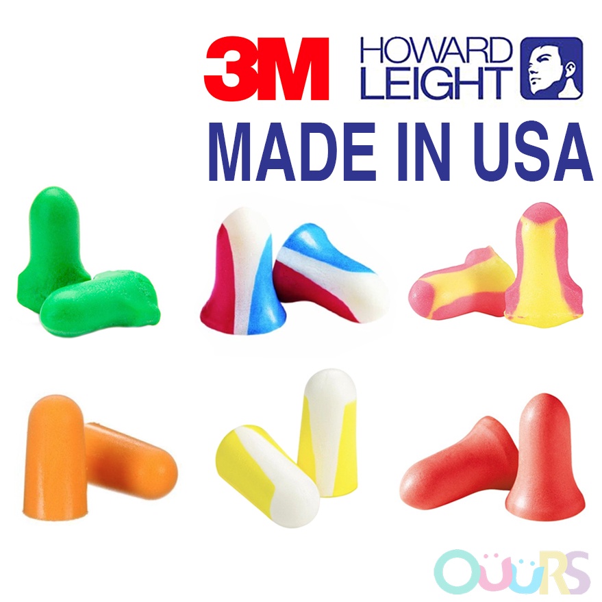 Earplug 3M Honeywell Flents Sleeping Ear plug Soft Foam Travel Snoring ...