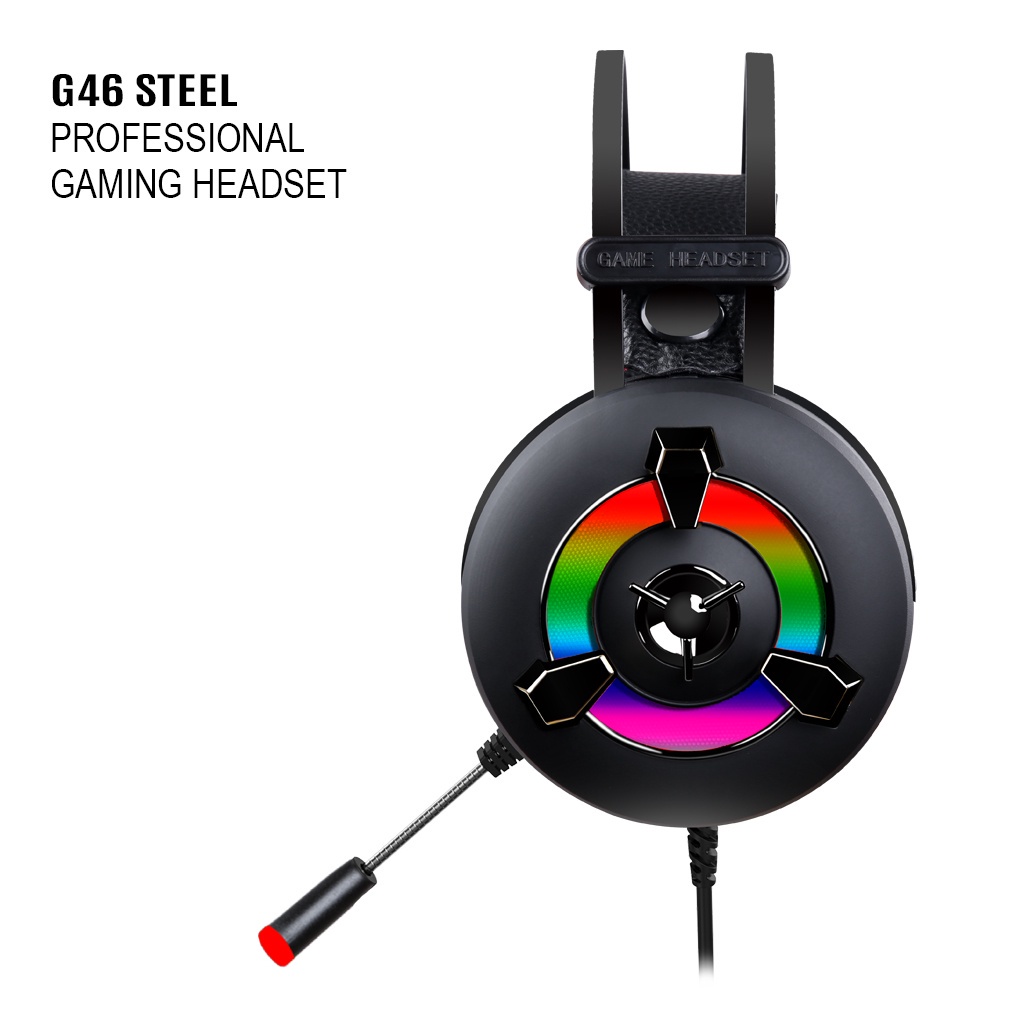 Imperion HS-G46 Steel RGB Gaming Headset | Shopee Singapore
