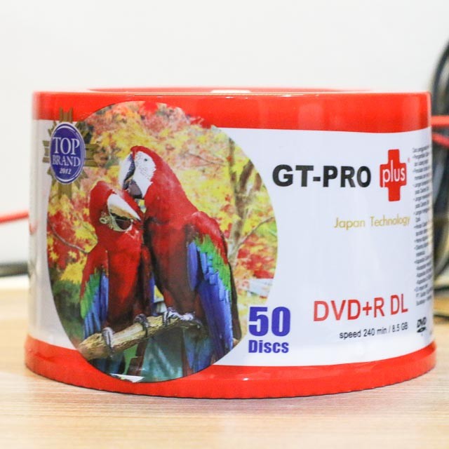 Dvd+r GTpro Plus Double Layer DVD R GT-Pro DVDR GTpro Plus | Shopee ...