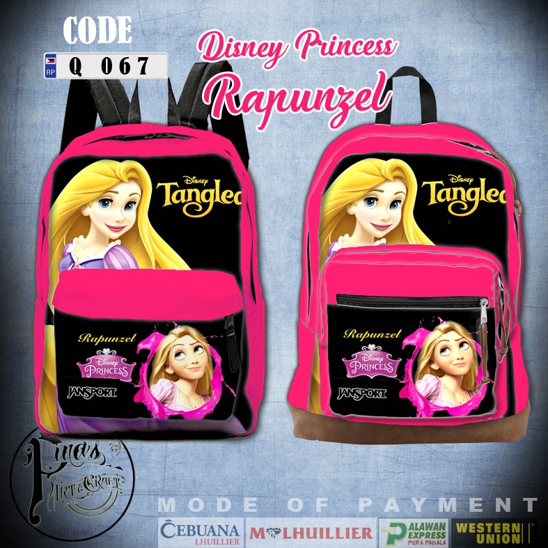 Gawang Bataan Backpack Disney Princess Batch 6 | Shopee Singapore