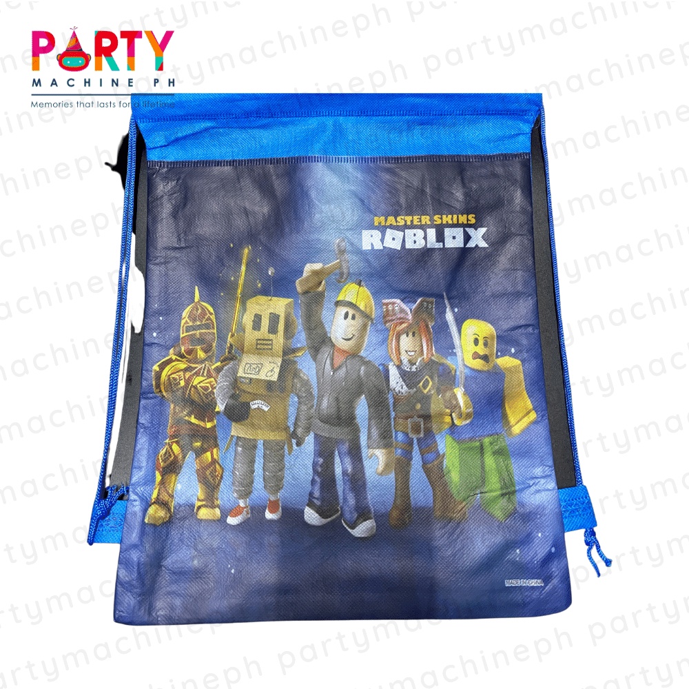 12pcs roblox drawstring bag / roblox eco loot bag / roblox string bag ...