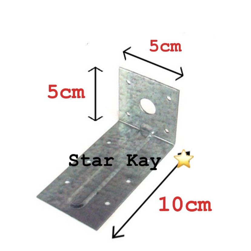 Mild Steel Roofing L Trust Bracket / Besi Bracket Bumbung | Shopee ...