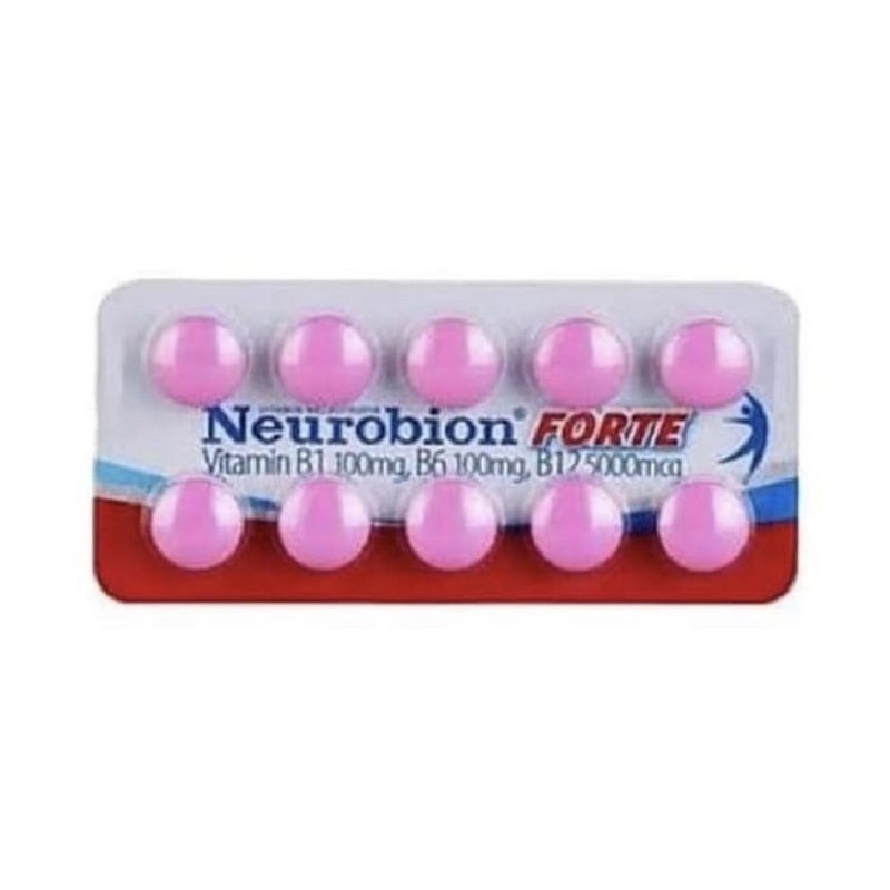 Neurobion Forte Strip Contains 10 Tablets (Pink) ORI | Shopee Singapore