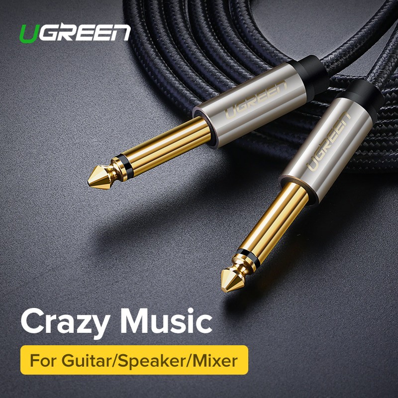 Ugreen 6.35MM Audio Cable For Guitar/Amplifier/Mixing Console/Speaker ...