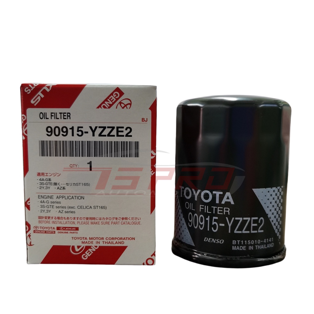 Toyota 90915-YZZE2 Oil Filter (O-1639) - Toyota Camry ACV30 ACV31 ACV40 ...