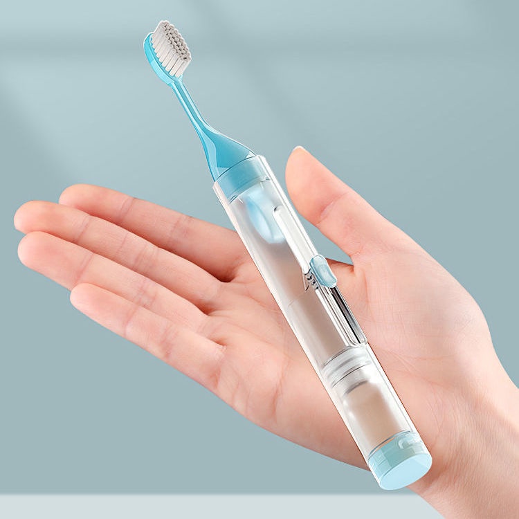 Travel Toothbrush Toothpaste Integrated Rosemary Set Mini Combination ...