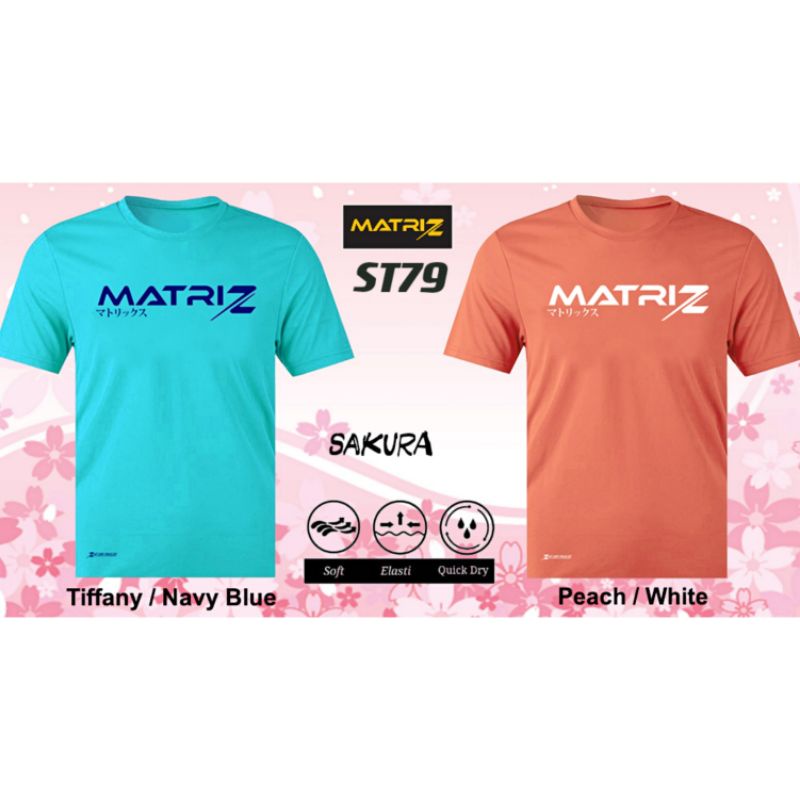Matriz MZ-ST79 Badminton Jersey (Dry Fit) | Shopee Singapore