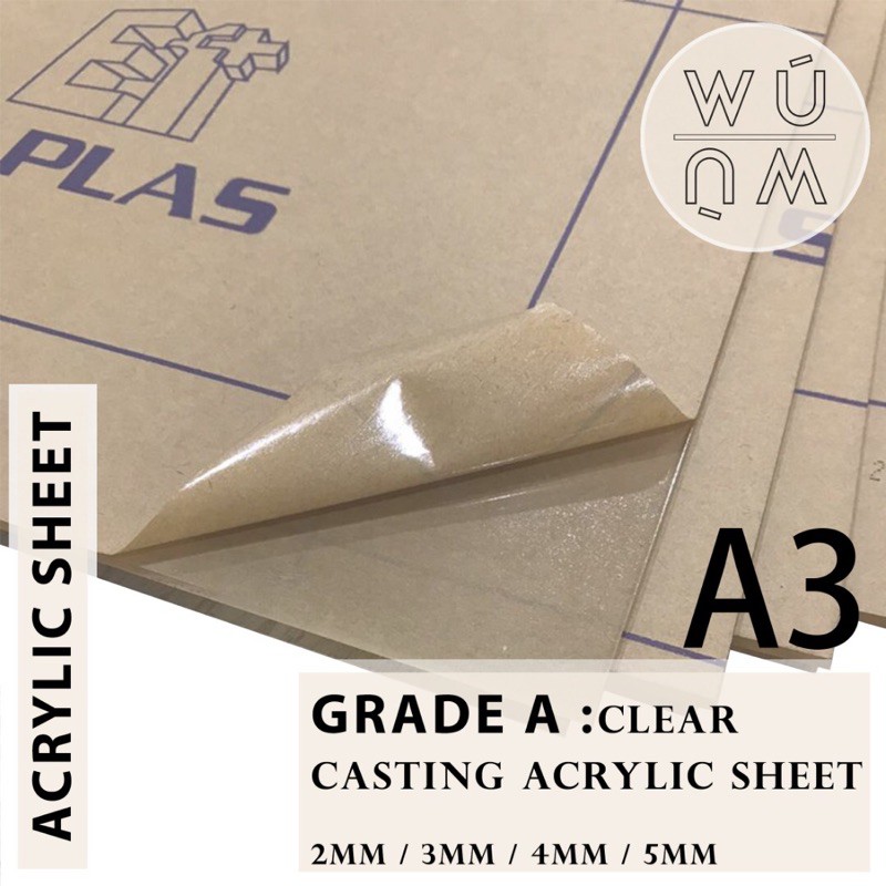 A3 Grade A Acrylic Sheet 2mm to 5mm | Shopee Singapore
