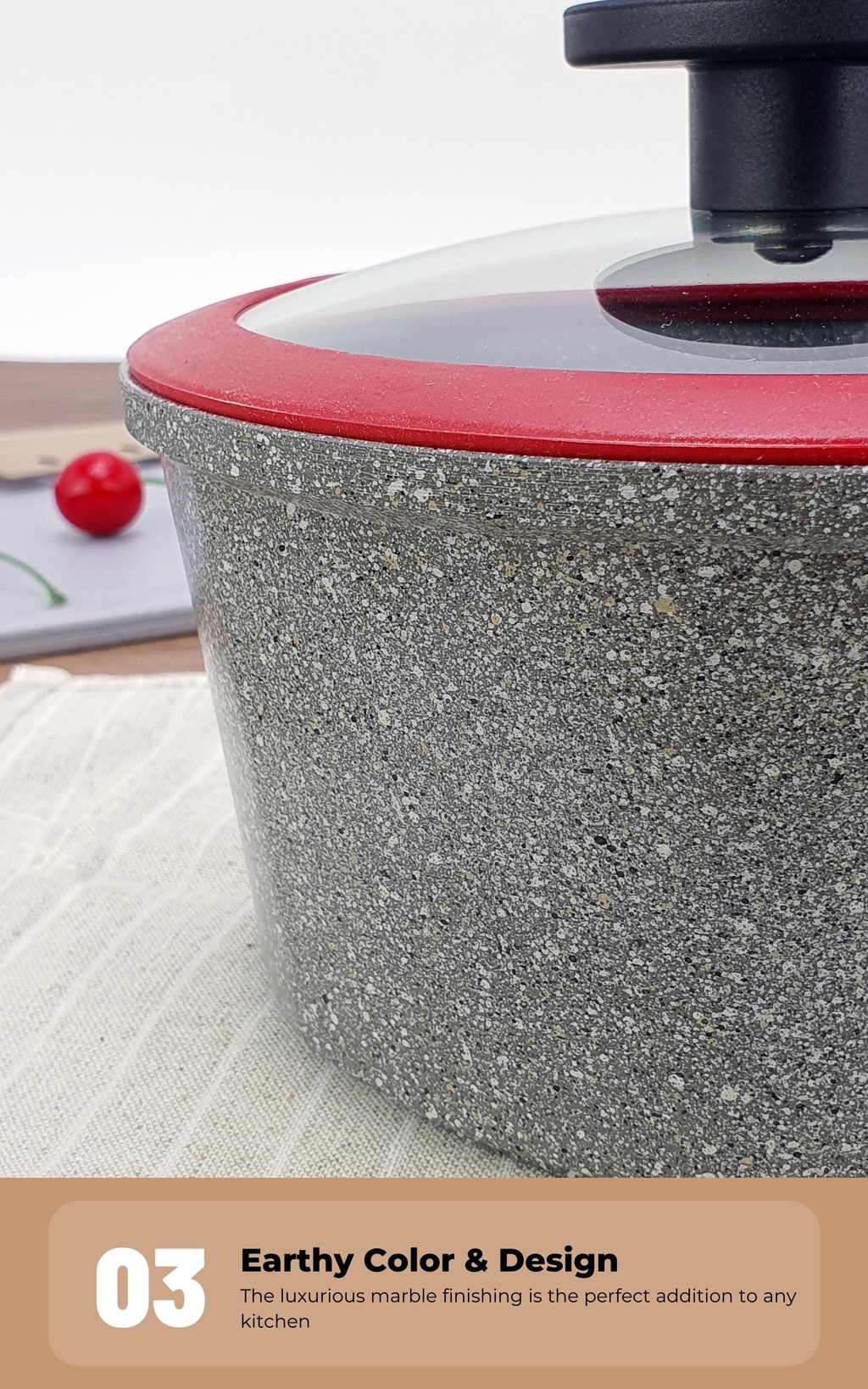 NEOFLAM Pote 18cm Saucepan │ Non-Stick Xtrema Ceramic Coating ...