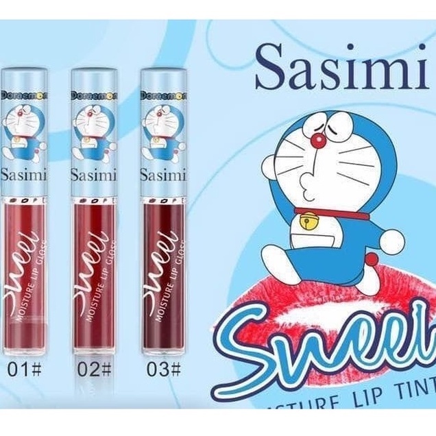 New Arrival Sweet Moisture Lip tint Sasimi Doraemon 1Box 24Pcs (PKA ...
