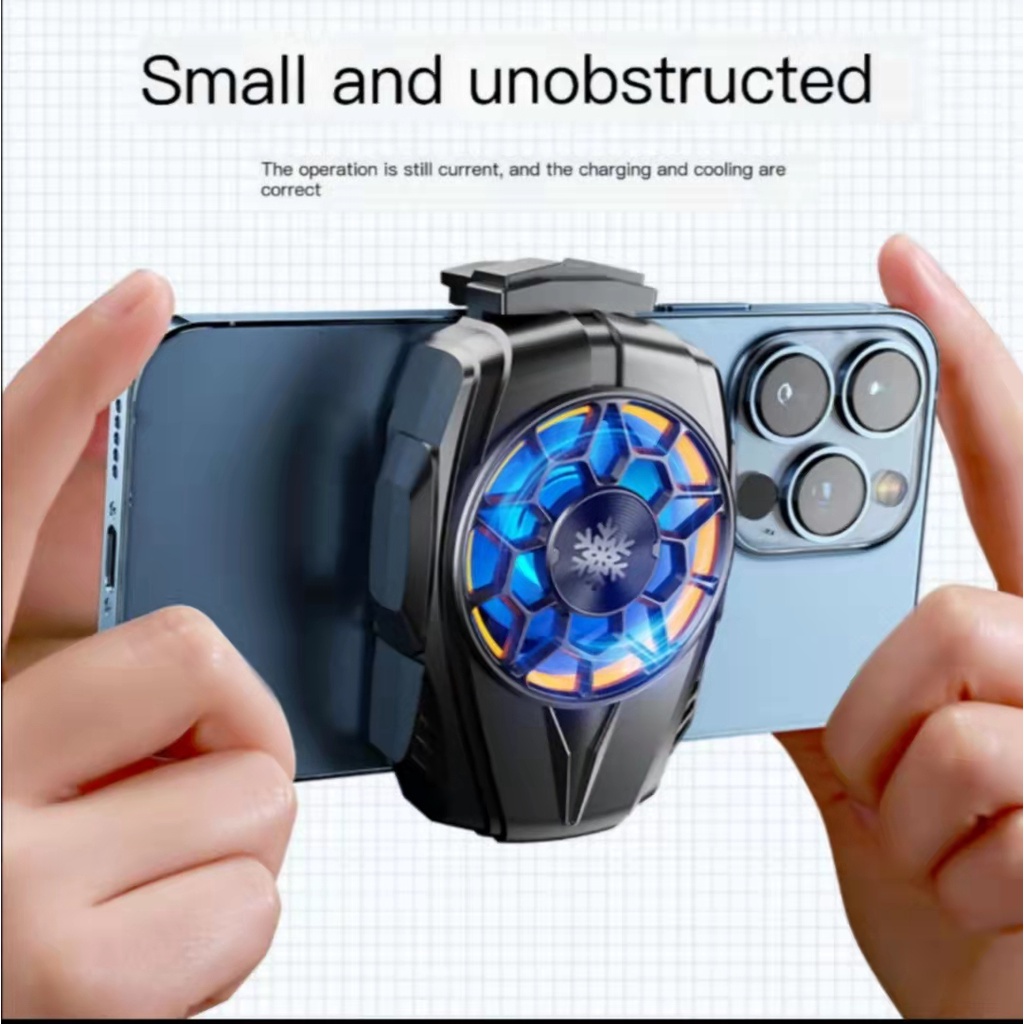 F5 with built-in battery air-cooled radiator portable mobile phone back ...