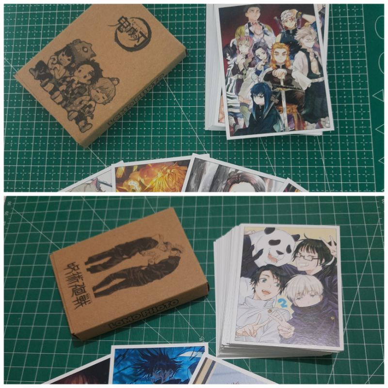 Lomo Photo Card Polaroid Mini Poster Anime Jujutsu Kaisen 1 set Itadori ...