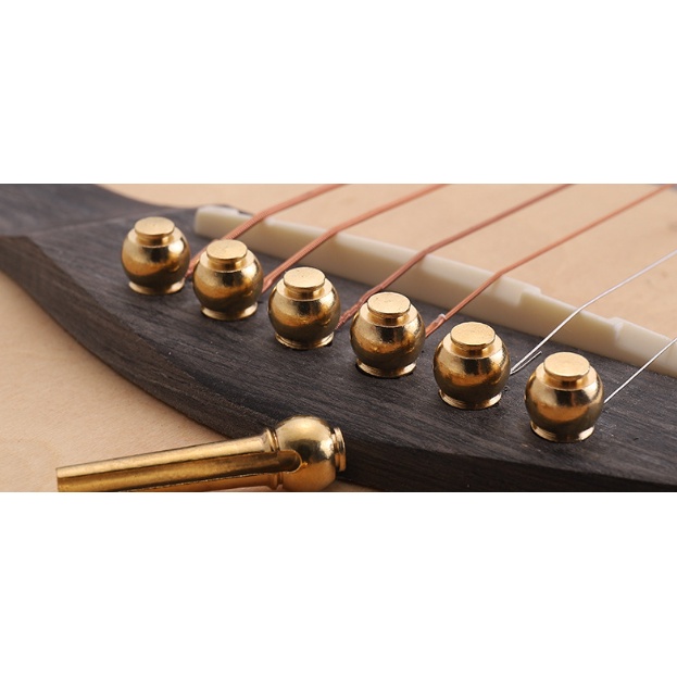 Gold Metal Bridge Pins 1 Set of 6 for Acoustic Guitar | Shopee Singapore