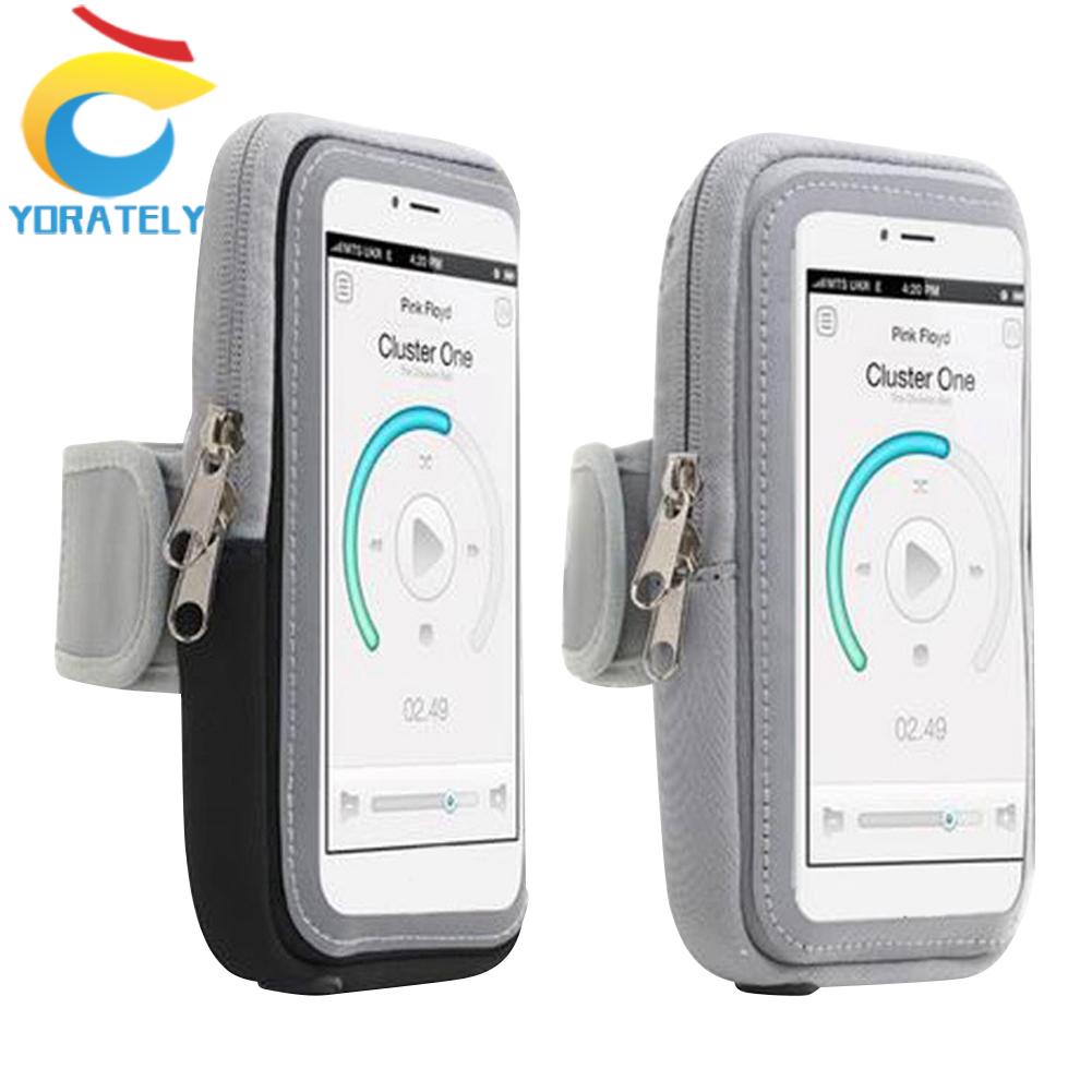 Waterproof Sports Cell Phone Holder Arm Bag Men Women Universal Running ...
