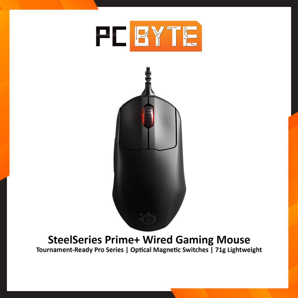 SteelSeries Prime+ Wired Gaming Mouse (Tournament-Ready Pro Series ...
