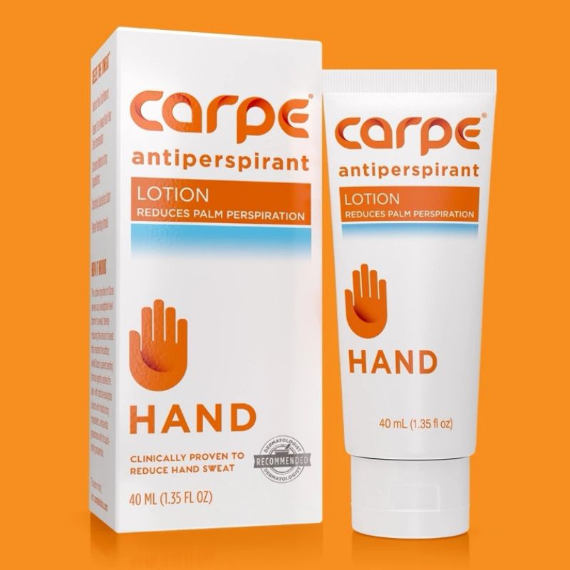 Carpe antiperspirant, Carpe anti sweat for hands and feet. Brand: Carpe ...
